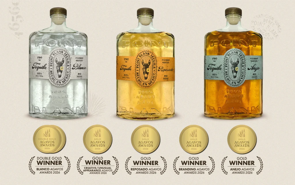 Point Blank Tequila Takes Double Gold AT 2026 Agavos Awards ...